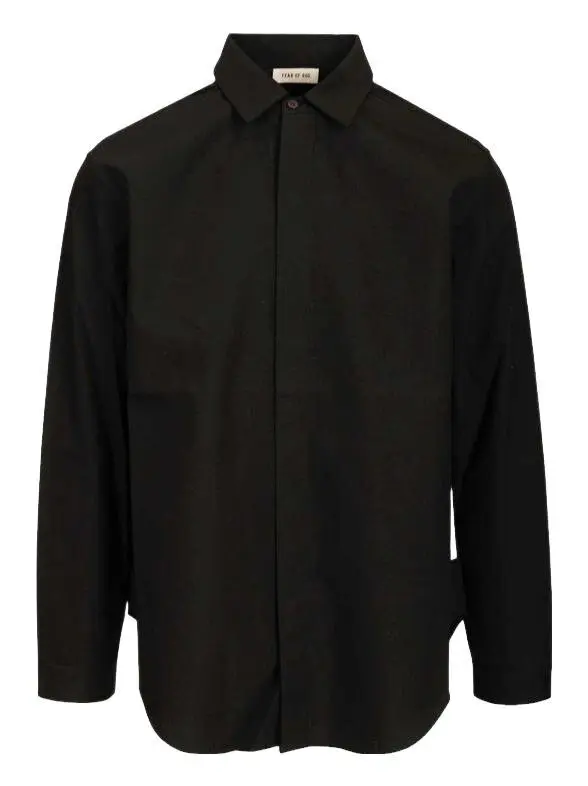 Fear Of God Classic Long-sleeve Shirt - Black