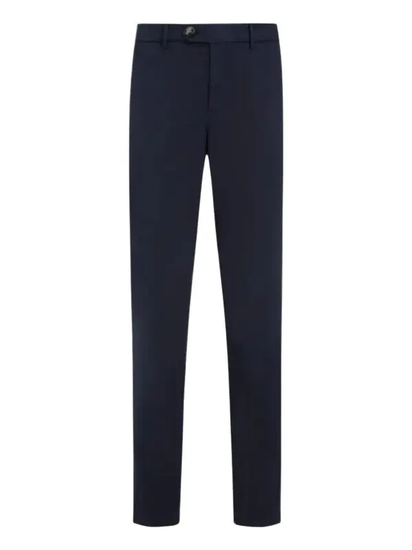Brunello Cucinelli Tailored Tapered-leg Trousers - Blue