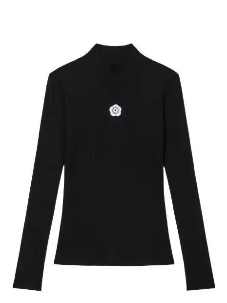 Kenzo Boke Flower 2.0 Ribbed Knit Jumper - Black