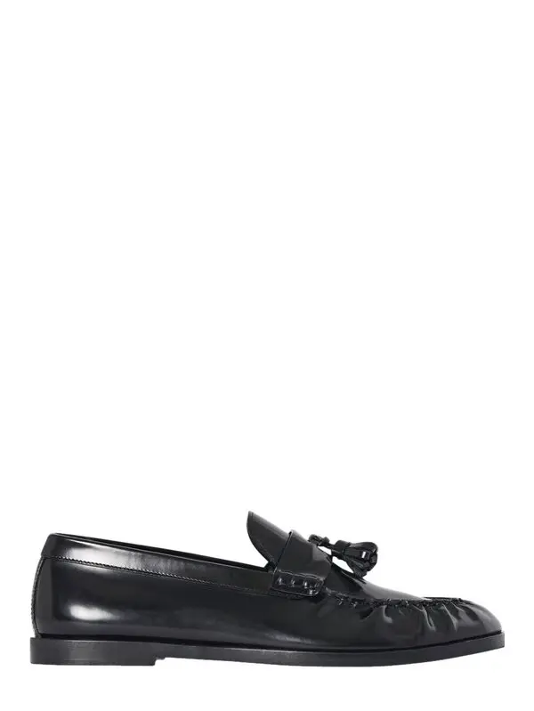 THE ROW Tassel Loafer - Black