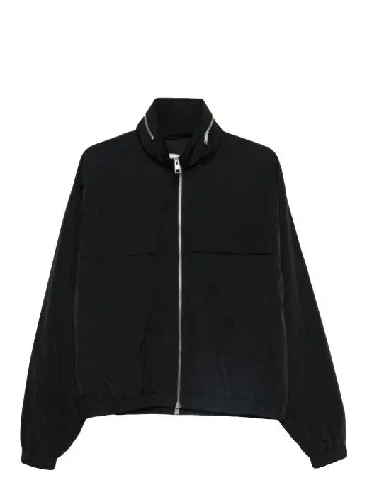 AMI Paris Zip-up Jacket - Black