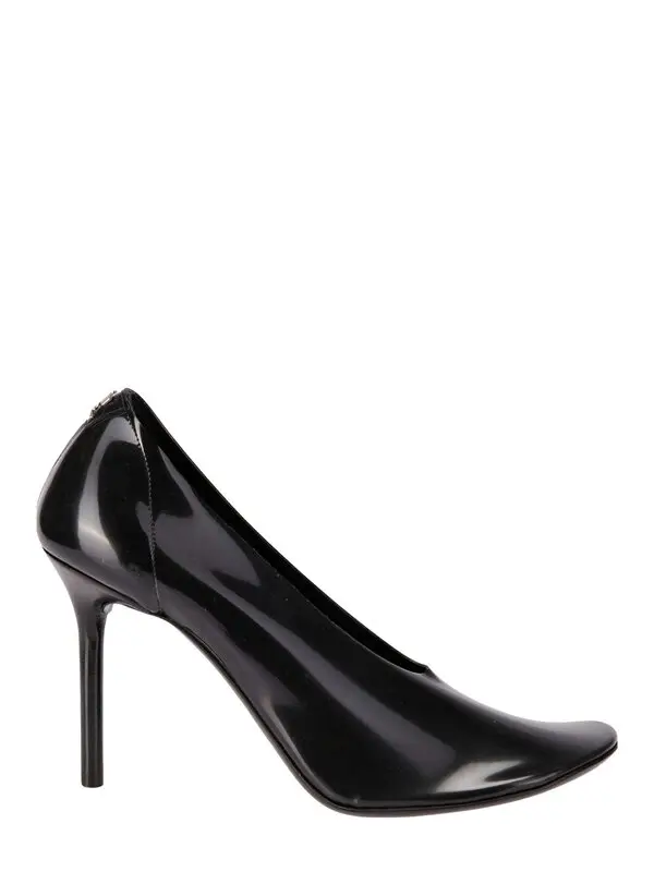 COURREGES Translucent Stilettos - Black