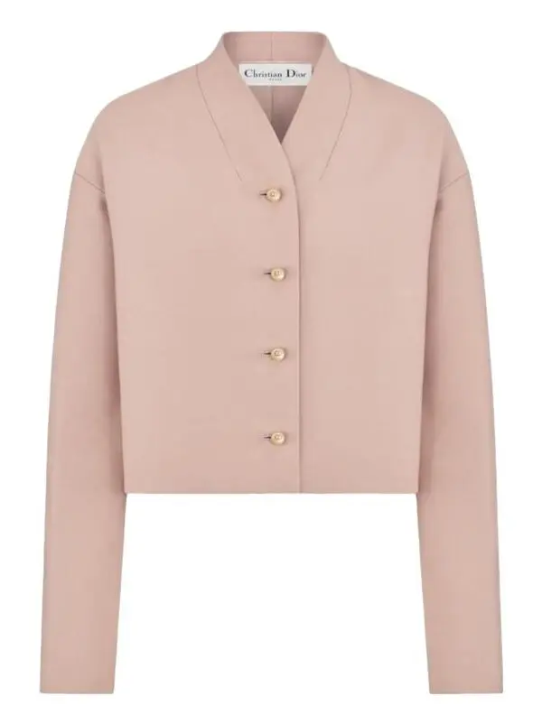 Dior Cropped Long Sleeve Jacket - No