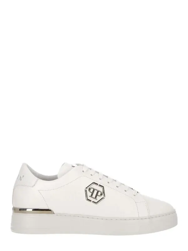 Philipp Plein Low-top Lace-up Sneakers - White