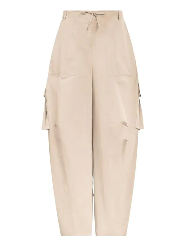 Alaïa Cargo Pants With Drawstring Waist - No
