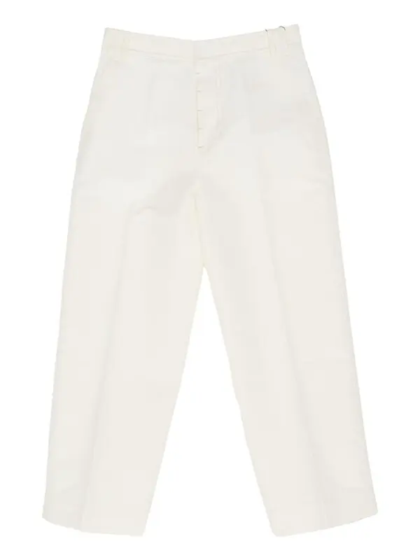 Ami Pleated Trousers - White