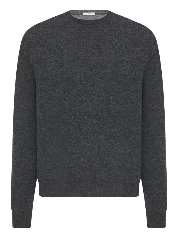 THE ROW Rowley Cashmere Sweater - Dark Gray
