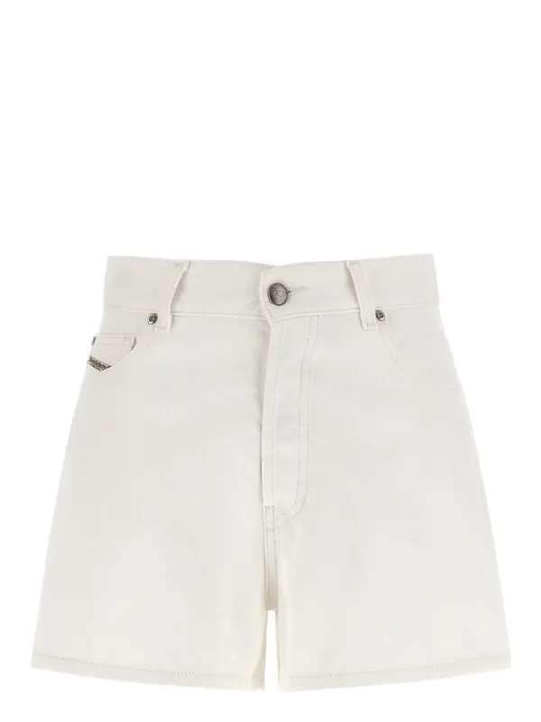 DIESEL® De-helios Denim Shorts - White