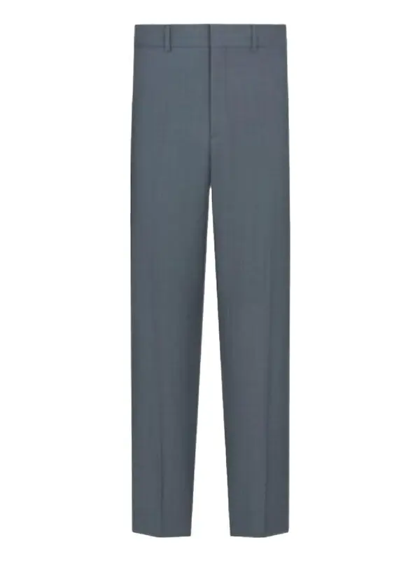 Dior High-waisted Straight Leg Trousers - Blue