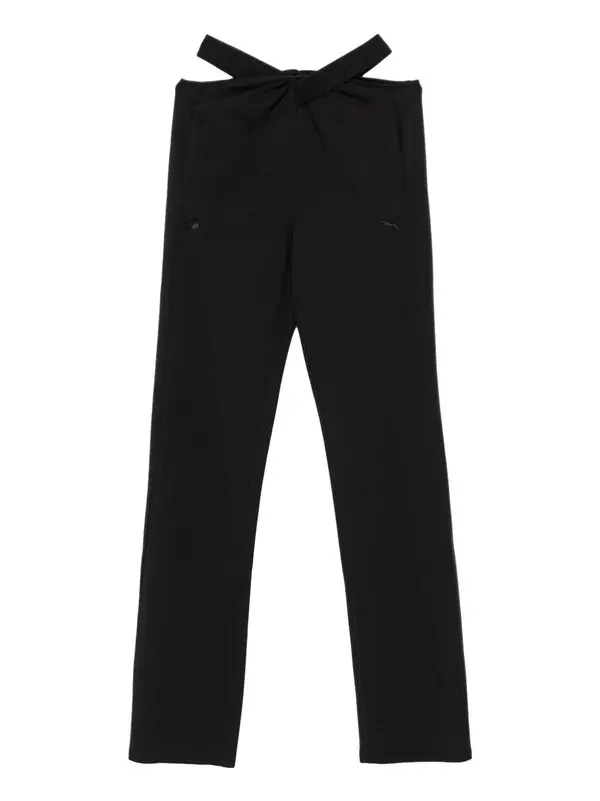 Coperni X Puma Pleated Casual Pants - Black
