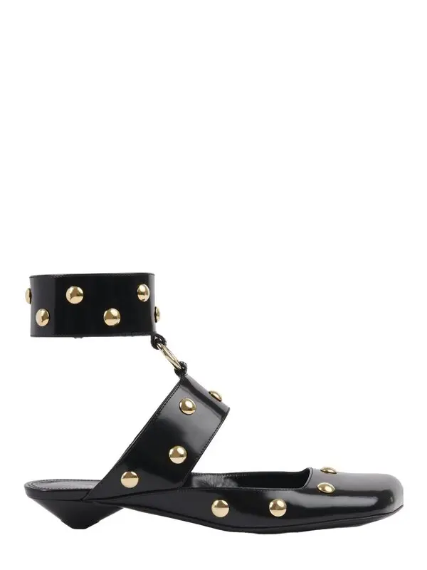 Chloé Jade Embellished Ballerinas - Black