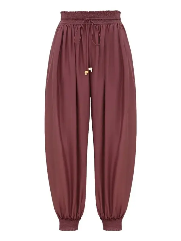 Zimmermann Aster Harem Pants - Musk