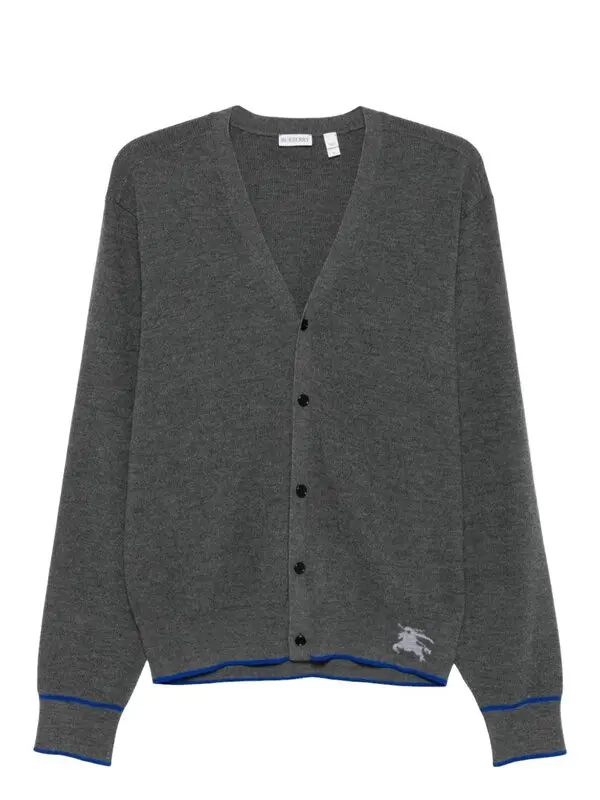 Burberry Equestrian Knight Cardigan - Grey