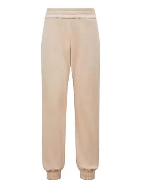 Moncler Logo Track Pants - Light Pink
