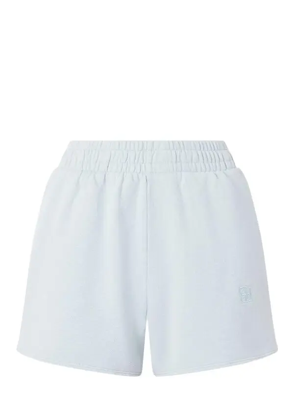 ANINE BING Elastic Waist Shorts - Blue