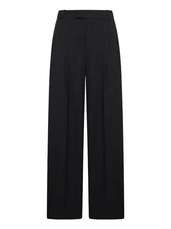 Alexander McQueen Tailored Straight-leg Trousers - Black