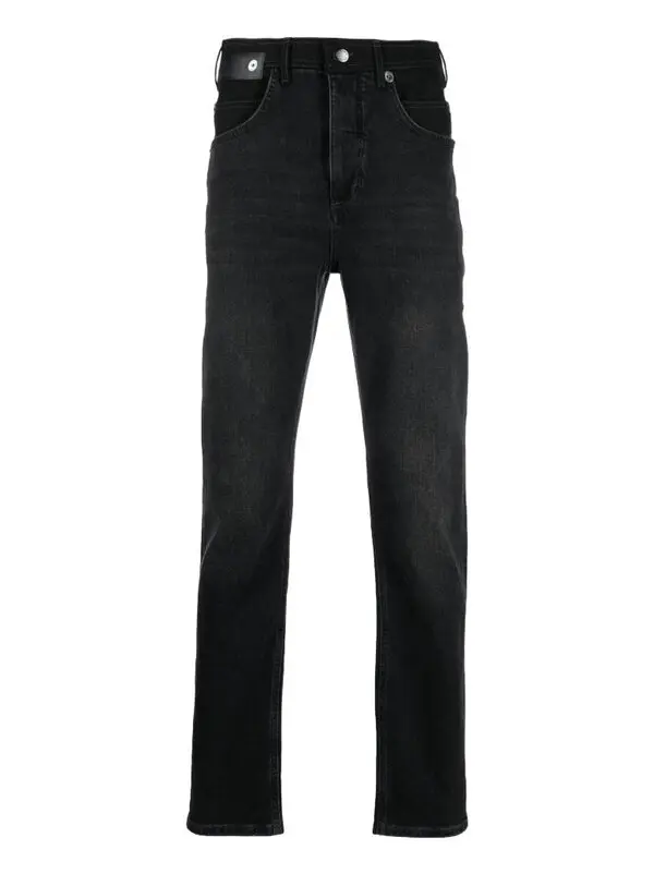 Neil Barrett Belt-loop Jeans - Black
