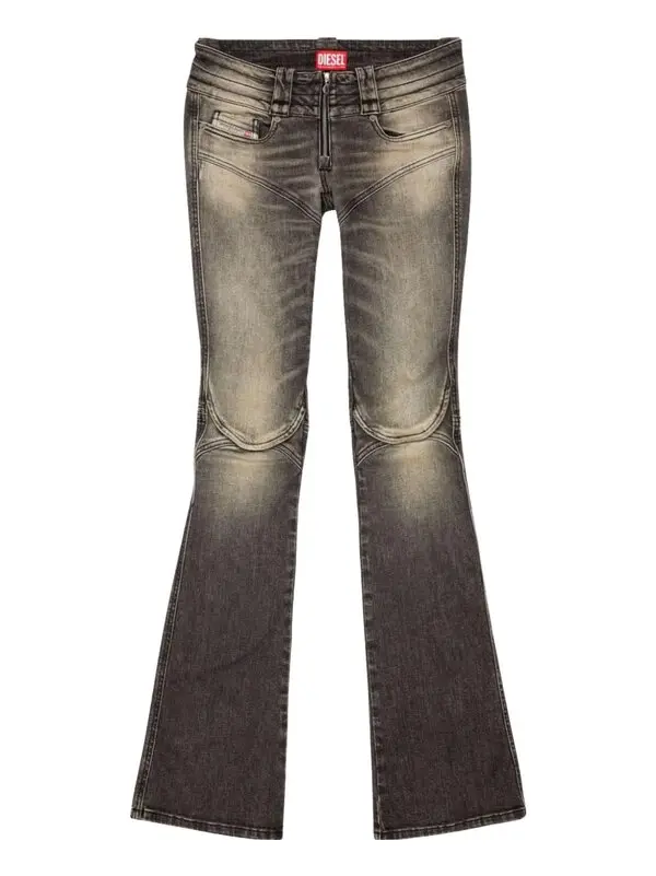 DIESEL® Belthy Bootcut Jeans - Black