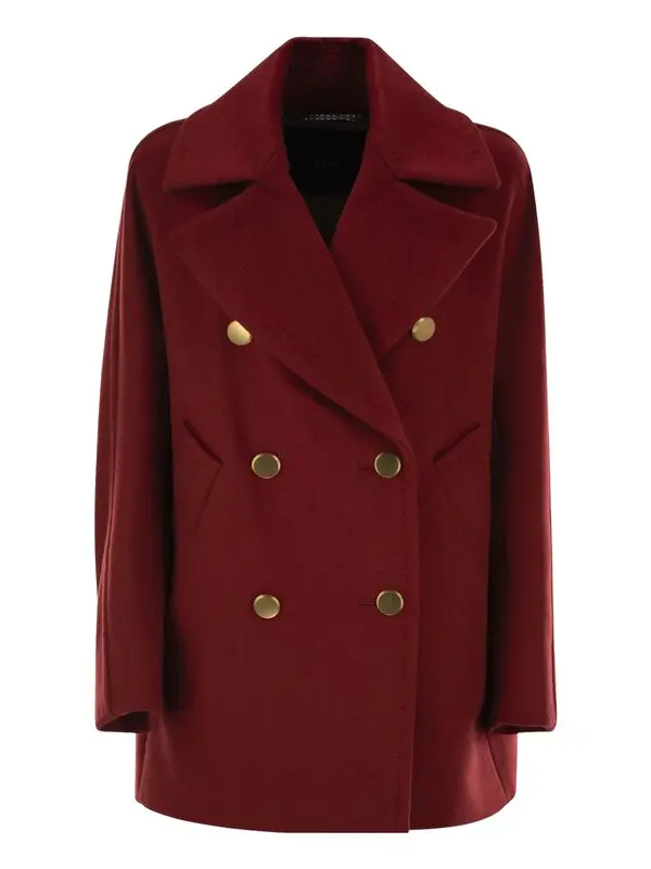 Max Mara Double-breasted Coat - Brown