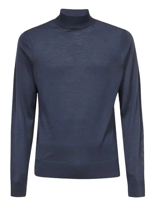 TOM FORD Long-sleeved Sweater - Blue