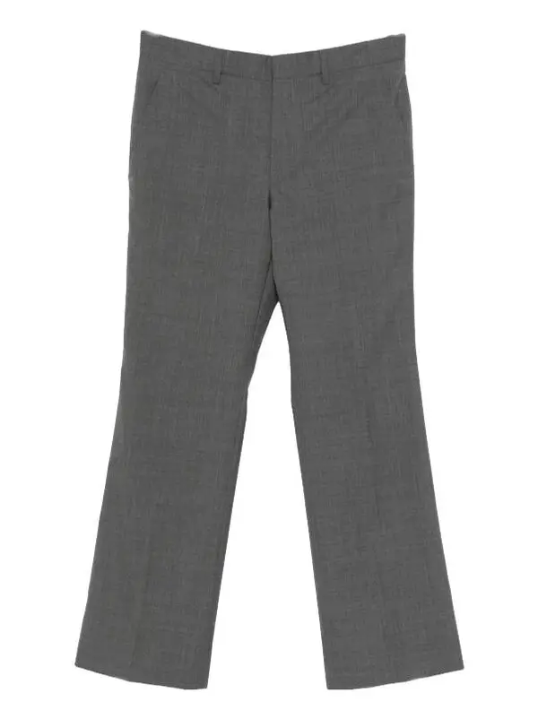 Prada Pleated Tailored Trousers - Grey