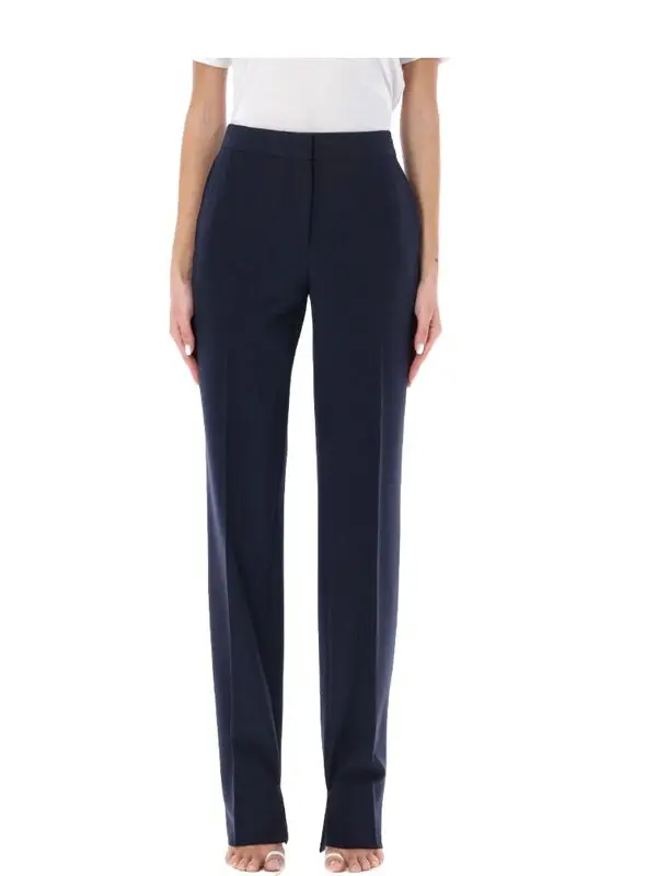 Stella McCartney Split Cuff Straight-leg Pants - Black