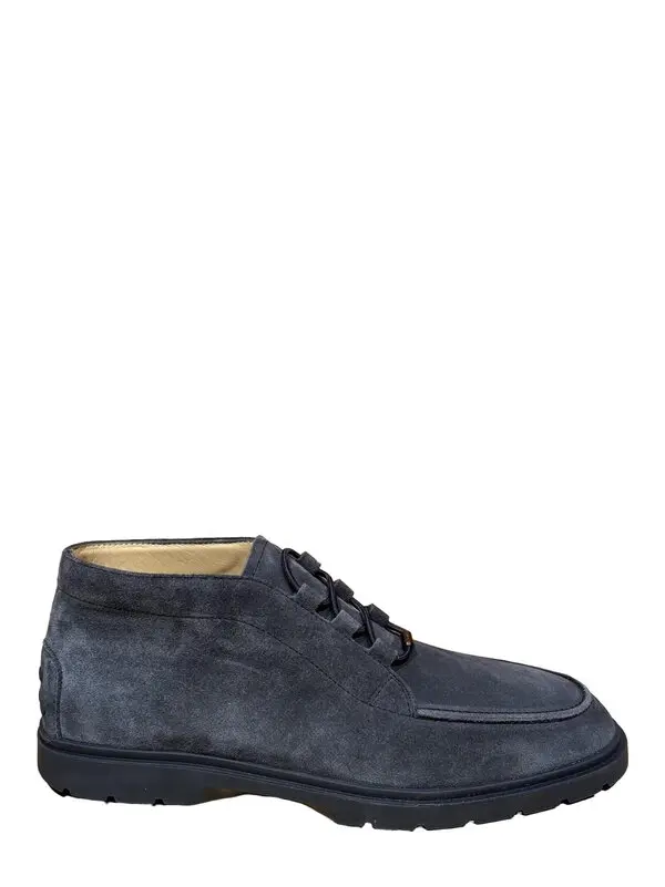 TOD'S Desert Lace-up Boots - Black
