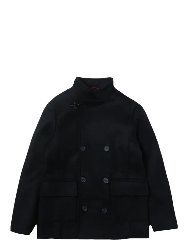 FAY Classic Double Breasted Jacket - Black