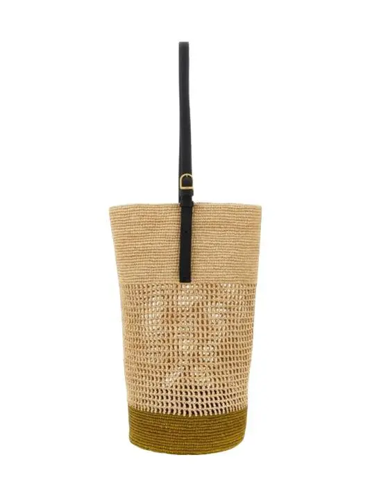 Khaite Billie Open Top Shoulder Bag - Beige