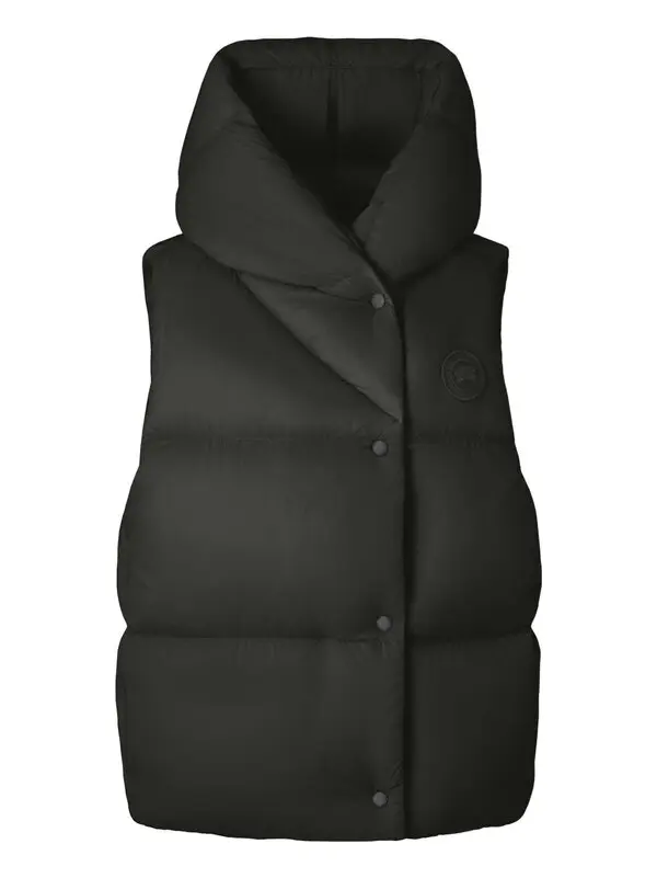 Canada Goose Padded Logo Patch Vest - Volcano