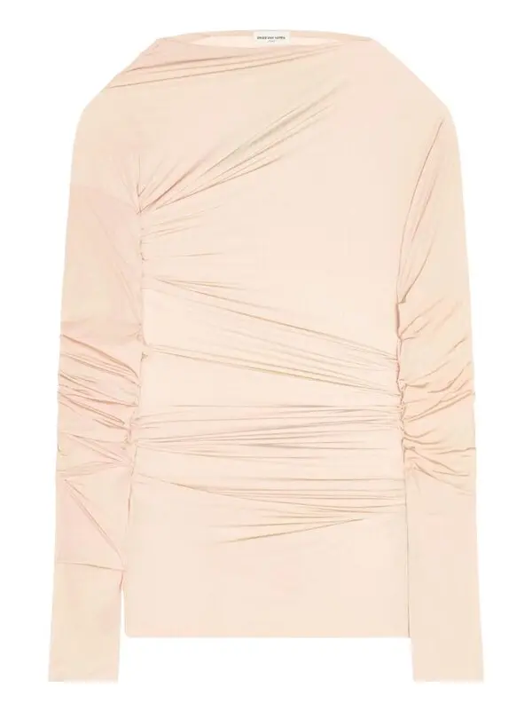 Dries Van Noten Long Sleeve Crewneck T-shirt - White