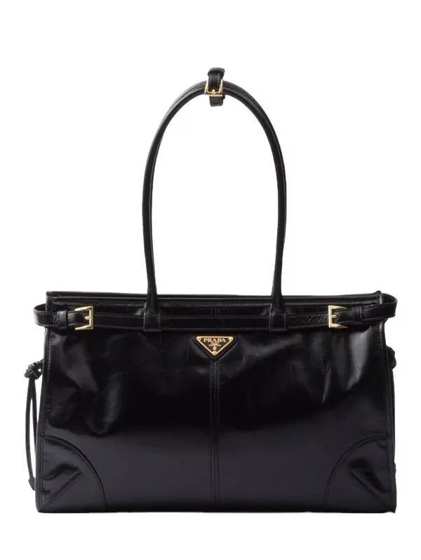 Prada Drawstring Shoulder Bag - Black