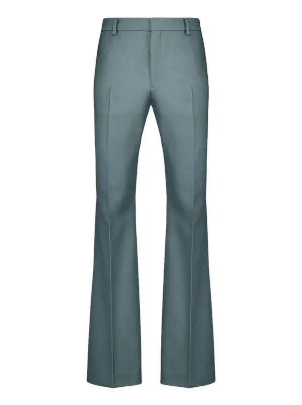 Ami Flared Fit Trousers - Green