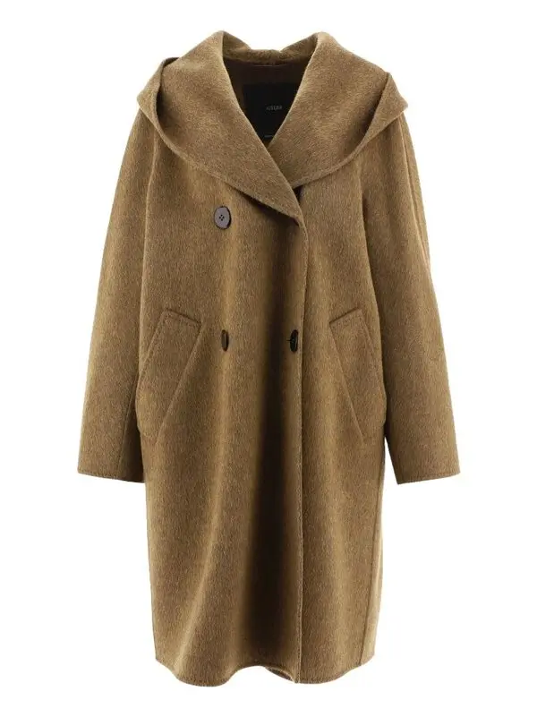 Max Mara Double-breasted Long-sleeved Coat - No