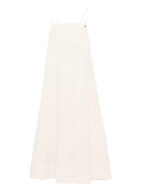 Liu Jo Embellished Sleeveless Maxi Dress - White