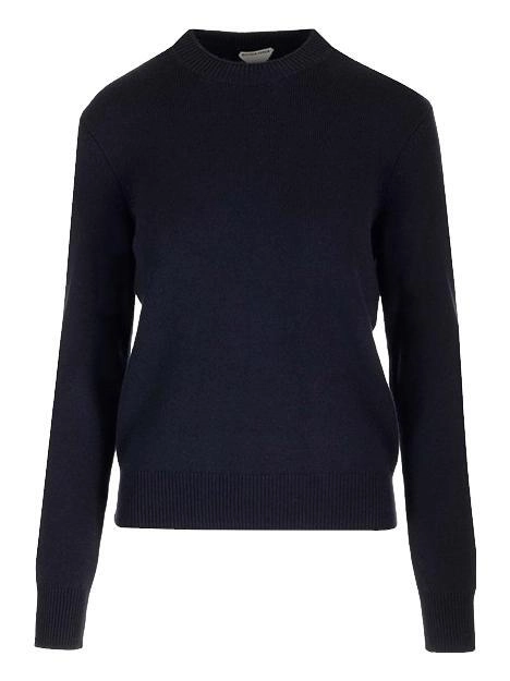 Bottega Veneta Intrecciato Leather Patches Jumper - No