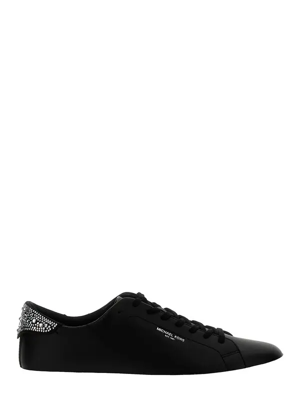 Michael Kors Embellished Low-top Sneakers - Black