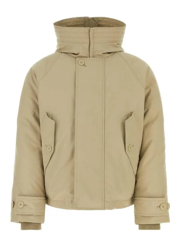 FERRAGAMO Padded Bomber Jacket - Nude