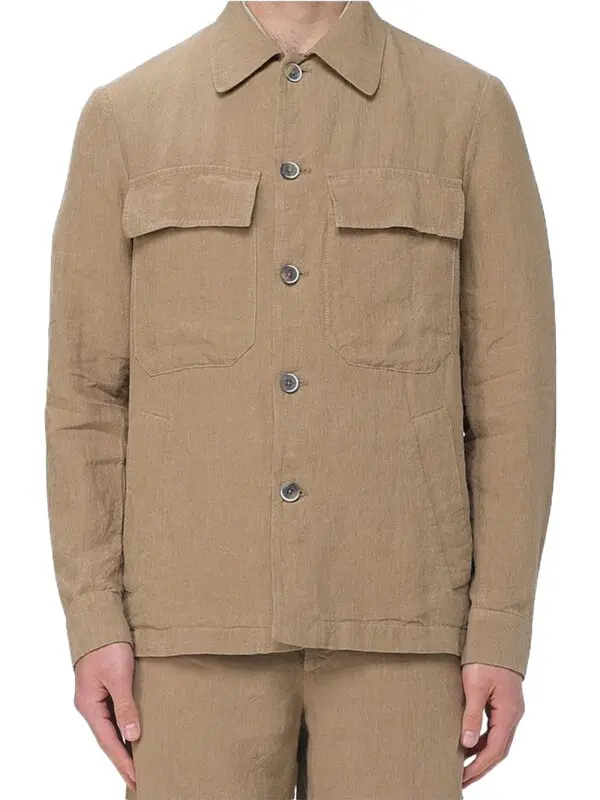 Barena Venezia Patch-pocket Jacket - Nude