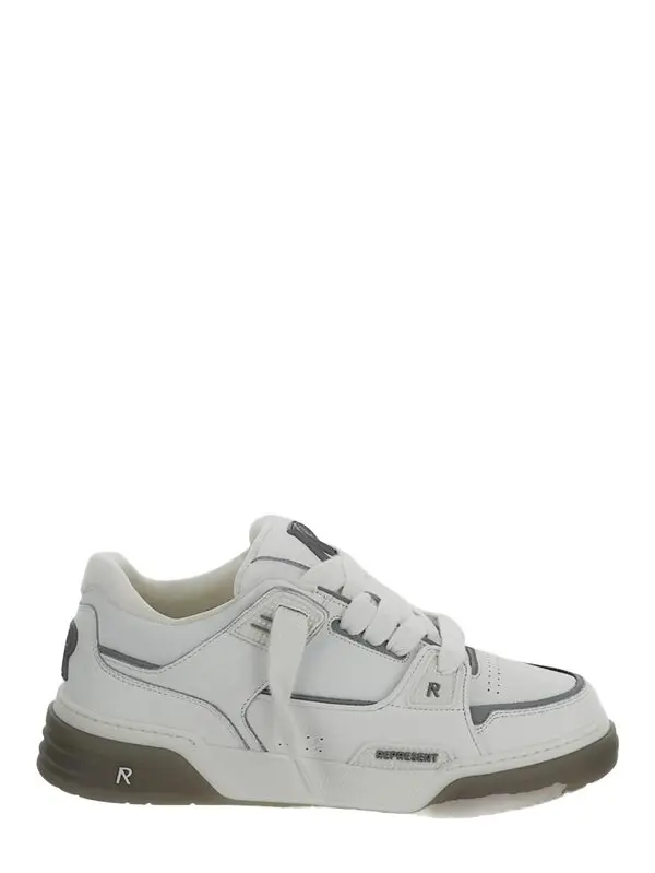 REPRESENT Studio Low-top Sneakers - White Grey