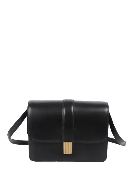 Khaite Flap Shoulder Bag - Black