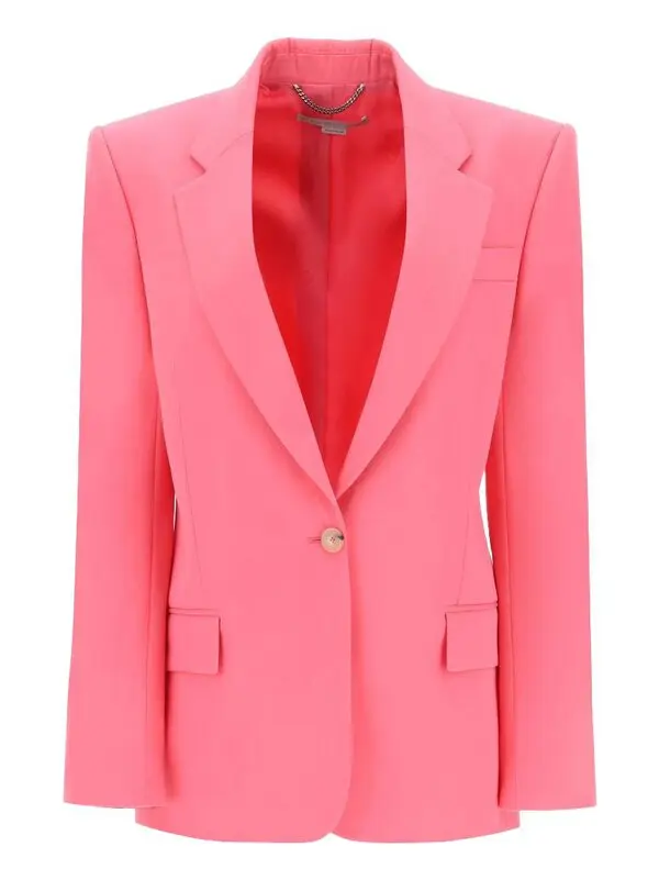 Stella McCartney Single-breasted Tailored Blazer - Pink