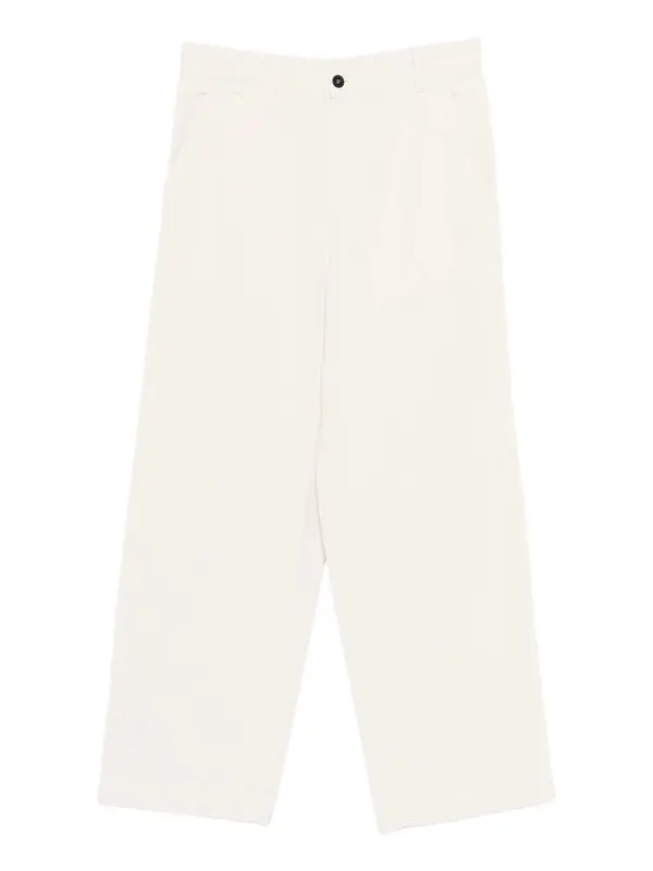 Barena Venezia Button Trousers - Off White