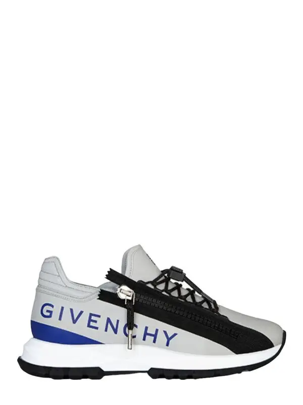 Givenchy Spectre Runner Lace-up Sneakers With 4g Logo Zippers - Black