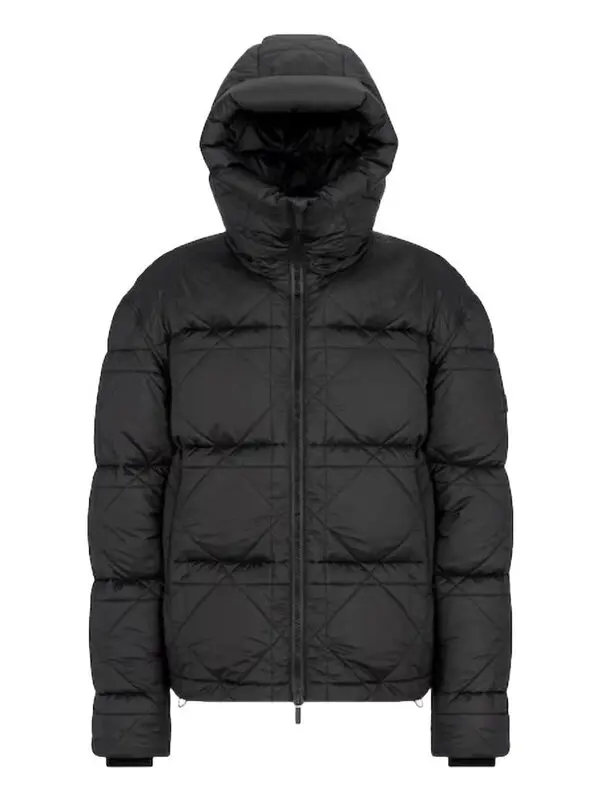 Dior Cannage Puffer Jacket - Black