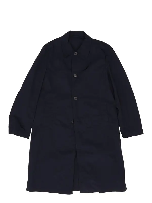 Dries Van Noten Single-breasted Buttoned Coat - Black