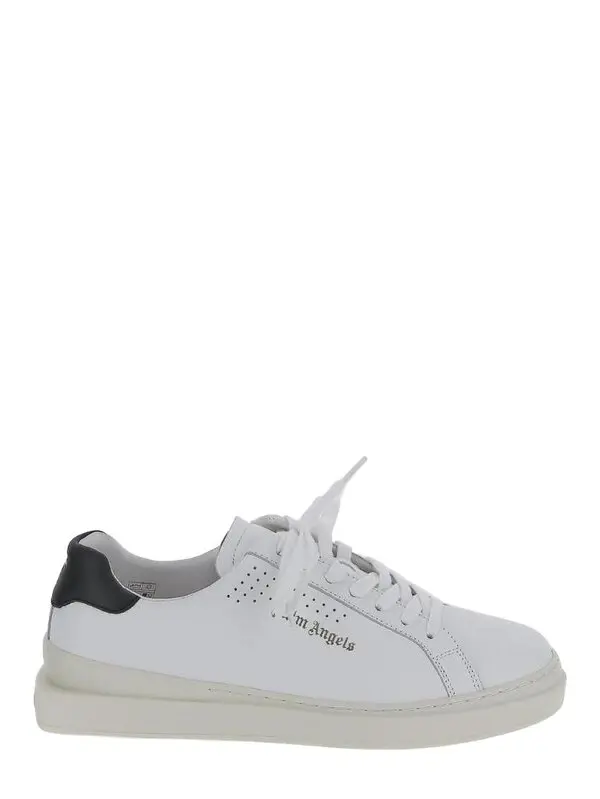 Palm Angels Logo Print Sneakers - Gray