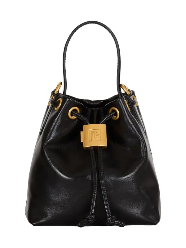 Balmain Pulse Bucket Bag - Black