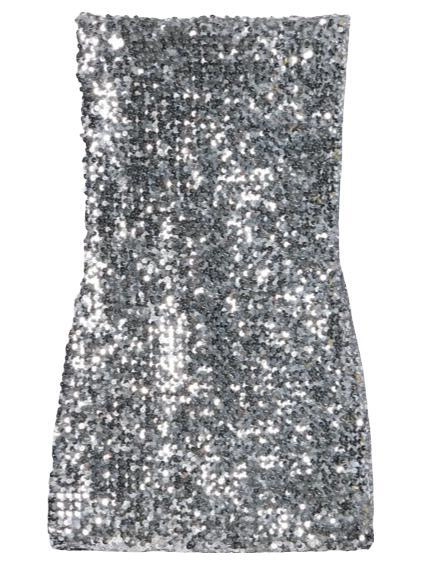 Gucci Embellished Mini Dress - Silver