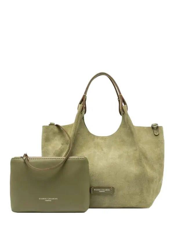 GIANNI CHIARINI Dua Top Handle Shoulder Bag - Green